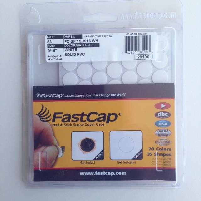 White fast cap psa caps - Toledo Plywood Co. Inc.