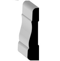 L356 1/2 x 2 1/4 colonial Oak casing molding /ft. - Toledo Plywood Co. Inc.