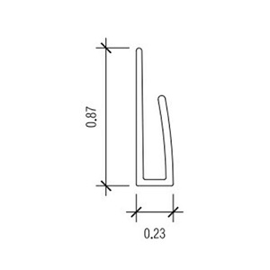 8′ ALMOND FRP DIVIDER – Toledo Plywood Co. Inc.